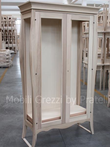 Vetrine Grezze Vetrine Grezze 2 Ante fino a 130 cm, Vetrina Sagomata ...